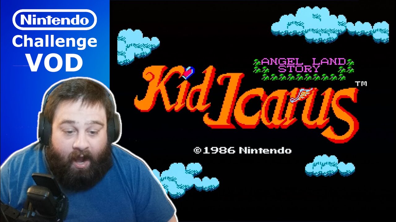 [VOD] Beating EVERY Nintendo Game | Kid Icarus | Game #133 - YouTube