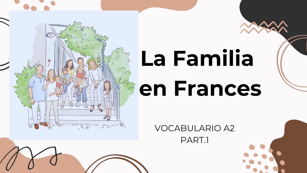 La Famille en Français / La Familia en Francés |Vocabulario A2👨‍👩‍👦🇨🇵 ...