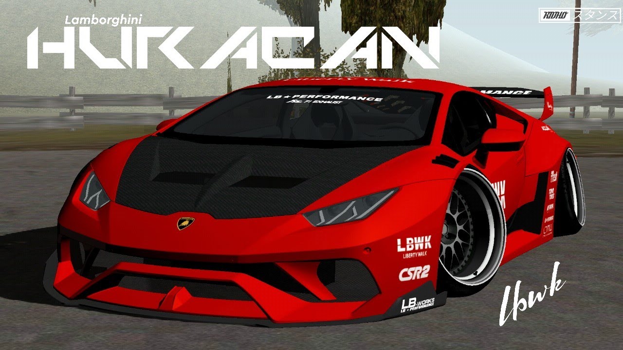 Lamborghini Huracan LBWK - gta sa android - YouTube