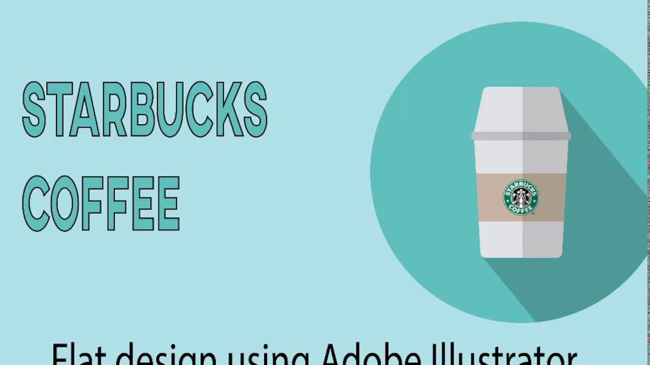 How to create a flat design using Adobe Illustrator - YouTube