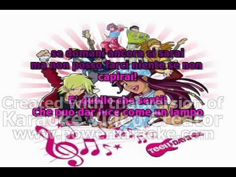 Teendays E' quello che senti Lyrics - YouTube