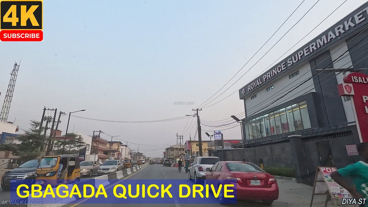 🇳🇬Exploring Gbagada: Quick 4K Drive Through Lagos, Nigeria’s Urban ...