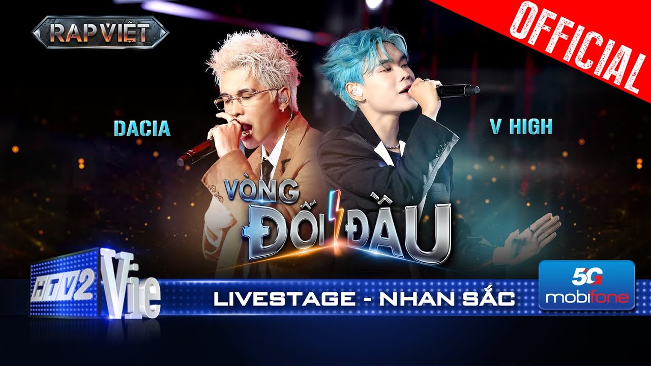NHAN SẮC - Dacia x V HIGH khuấy động sân khấu | Rap Việt 2024 [Live ...