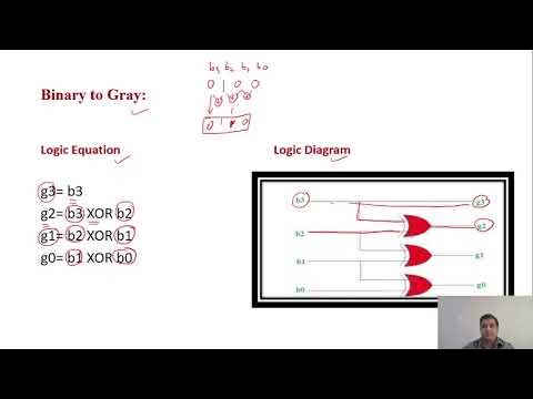 Lab 2 Binary to Gray and Gray to Binary - YouTube