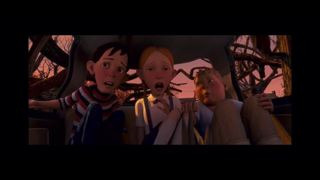 Monster House (Cop car gets eaten sound effects) - YouTube