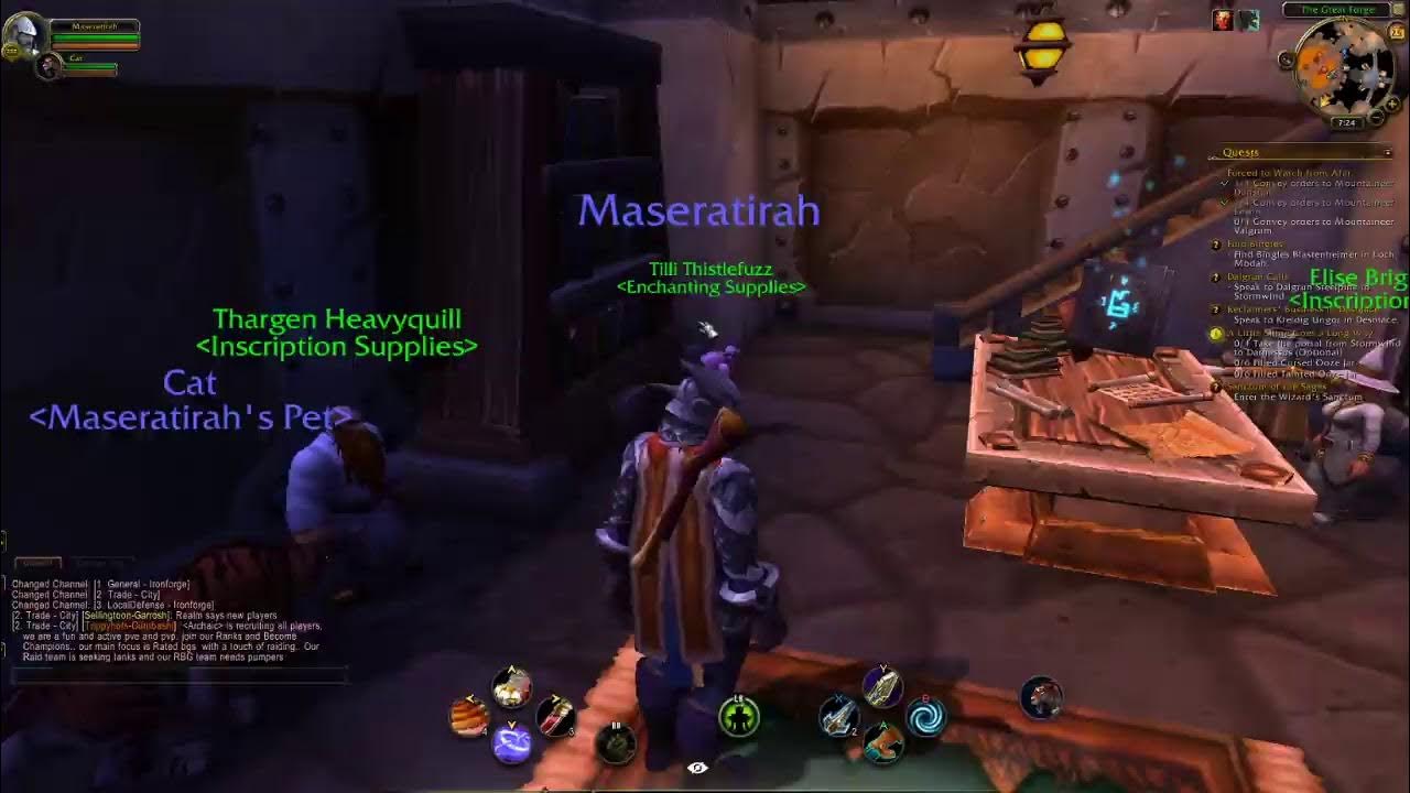 World Of WarCraft: Shadowlands Console Port Addon GamePlay - YouTube