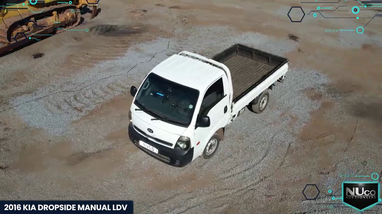 2016 KIA DROPSIDE MANUAL LDV | NUco Auctioneers - YouTube