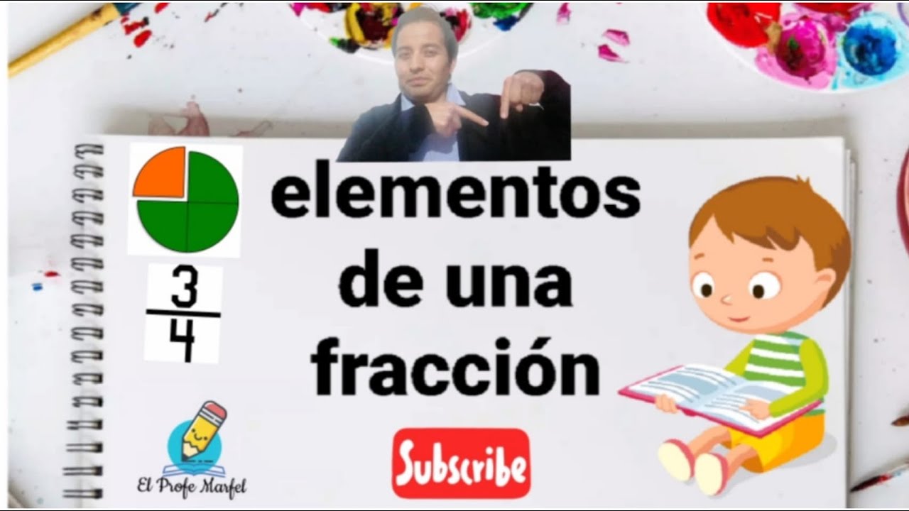ELEMENTOS DE UNA FRACCIÓN - El Profe Marfel - YouTube