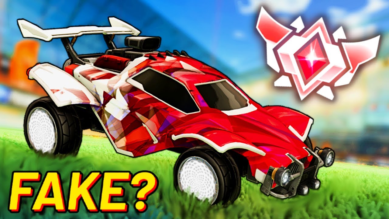 How to get FAKE GC decal in Rocket League? | Marred Shard designs - YouTube