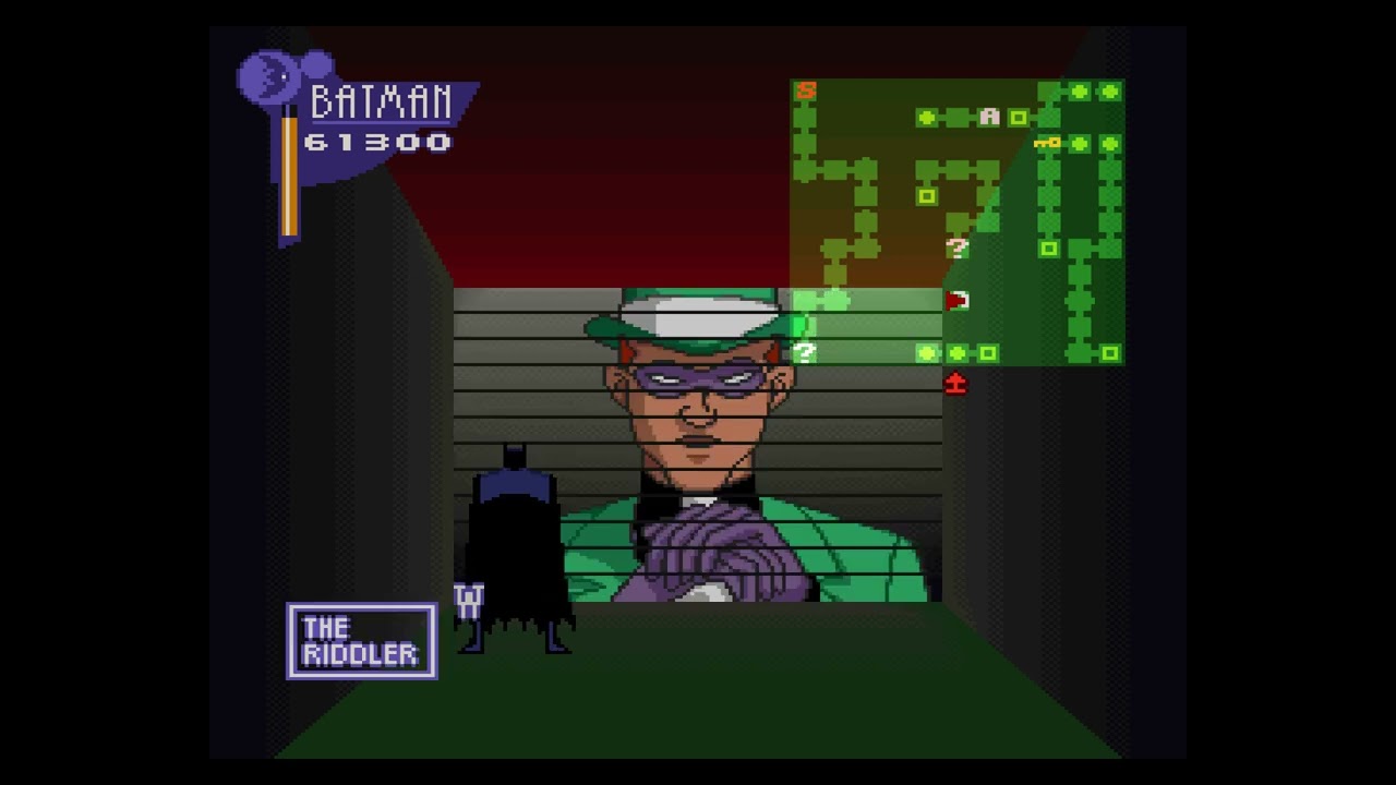 07. [RGB QHD] The Adventures of Batman & Robin [HARD] (SNES) - Riddle ...