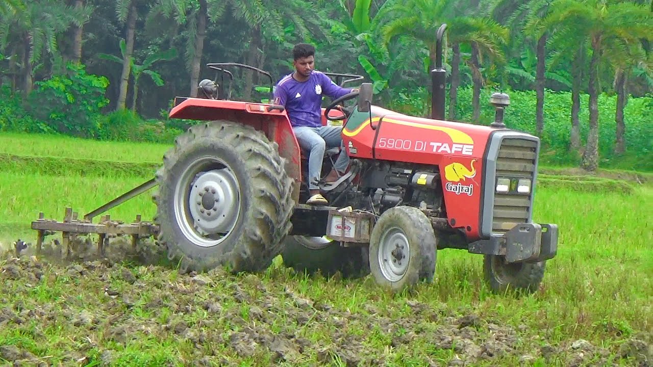 Super Fast Tractor WALA !! সুপার ফাস্ট ট্রাক্টর || TAFE TRACTOR ...