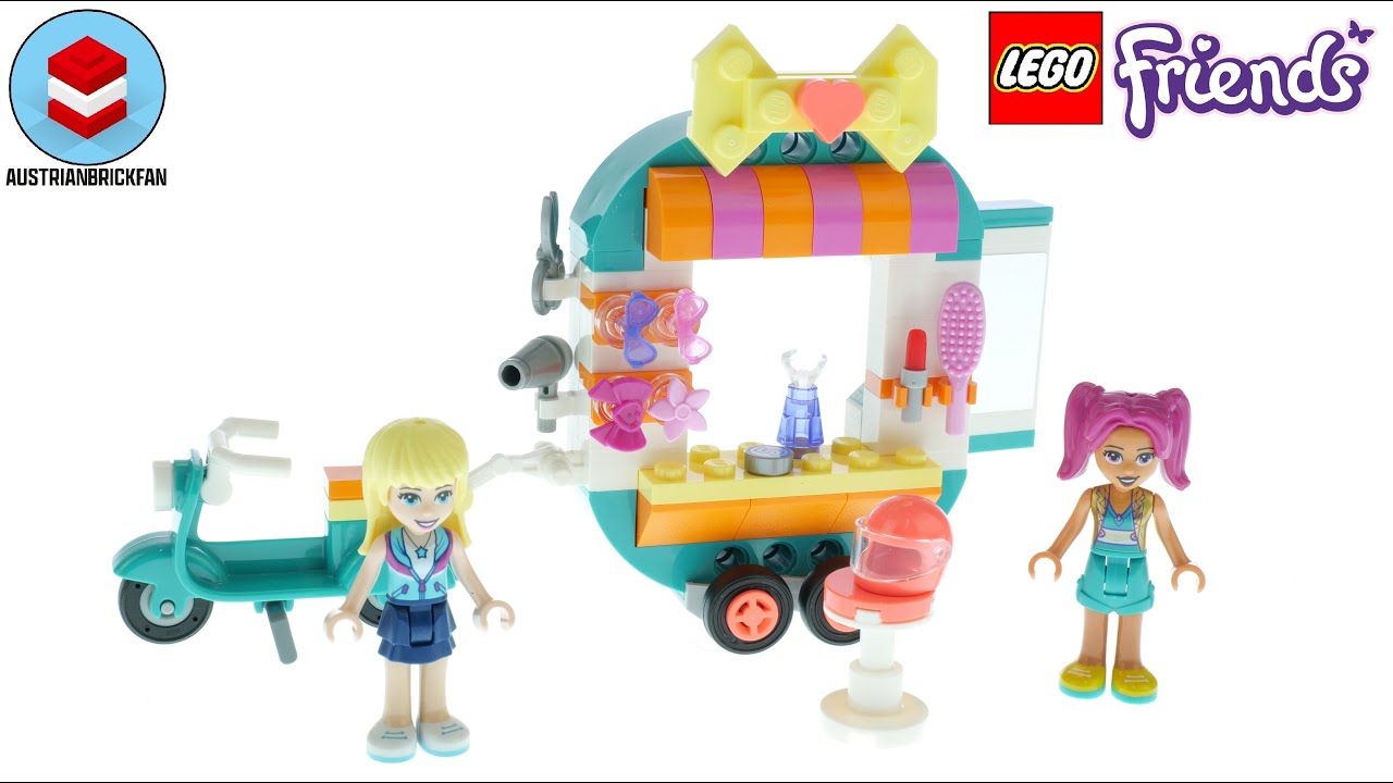 LEGO Friends 41719 Mobile Fashion Boutique Speed Build - YouTube