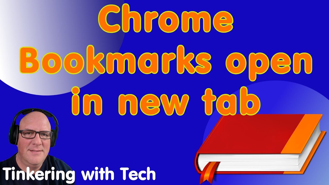 Open Bookmark in new tab and NOT overwrite a tab - YouTube