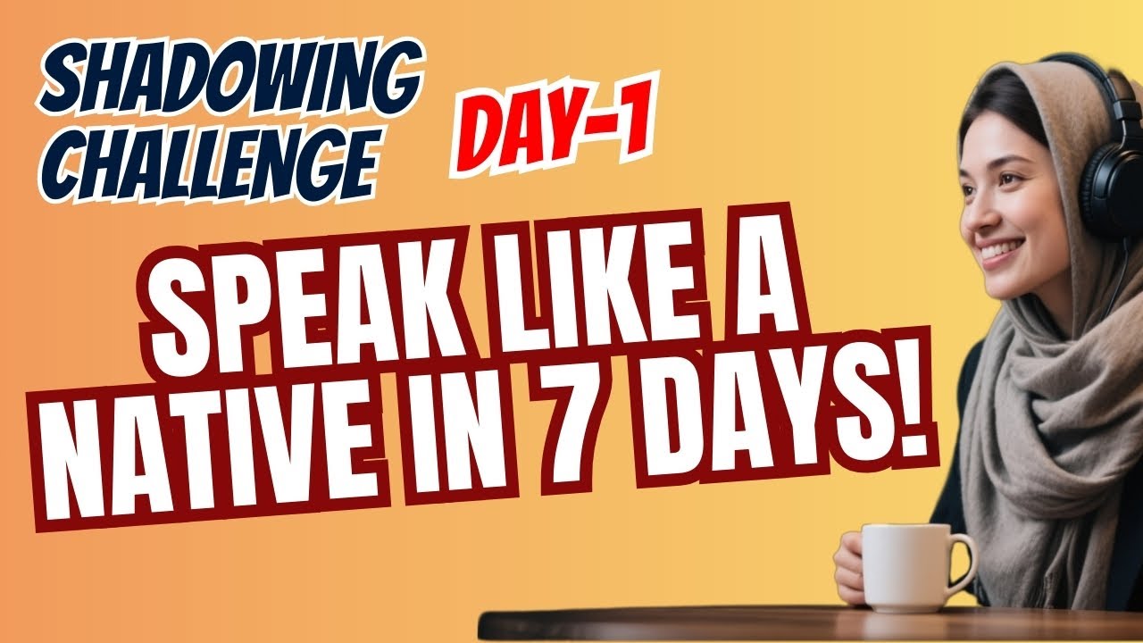 Day 1: Speak Like a Native series | Mastering TONE in 7 Days with ...