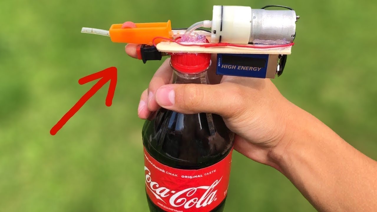 How to Make Coca-Cola Dispenser Machine | Very Easy #Projects_HDFr ...
