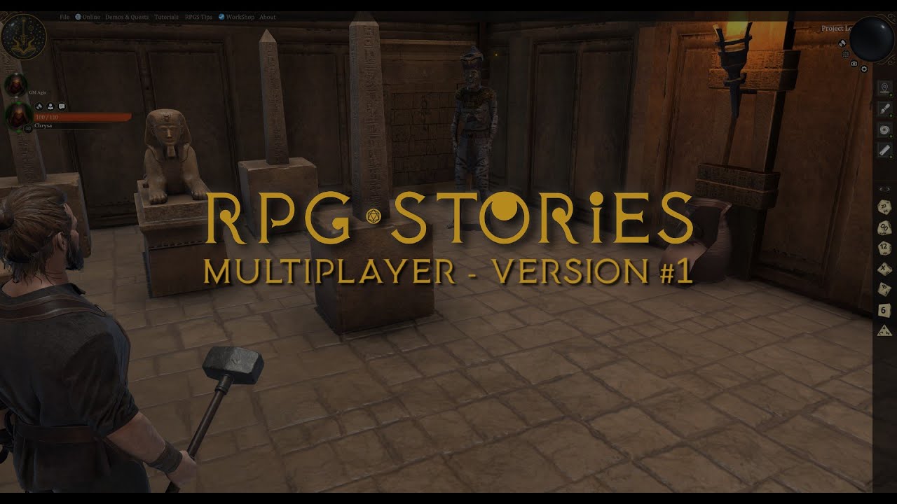 RPG Stories | Multiplayer Tutorial (Version 1) Realtime YouTube Live ...