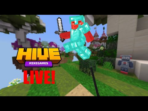 Minecraft Hive Live! Road To 500 Subs! - YouTube