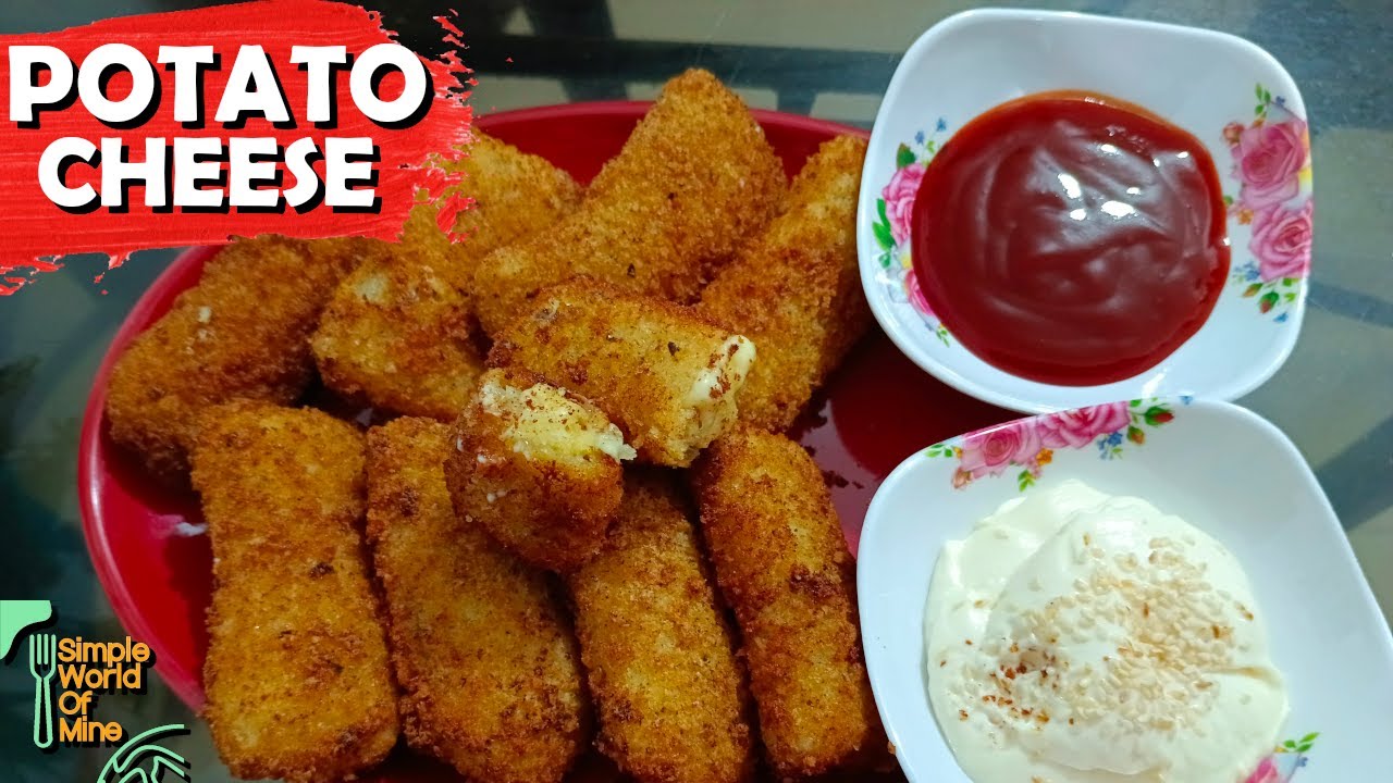 My Potato Cheese / yummy and crispy outside you May Love It / Cooking ...