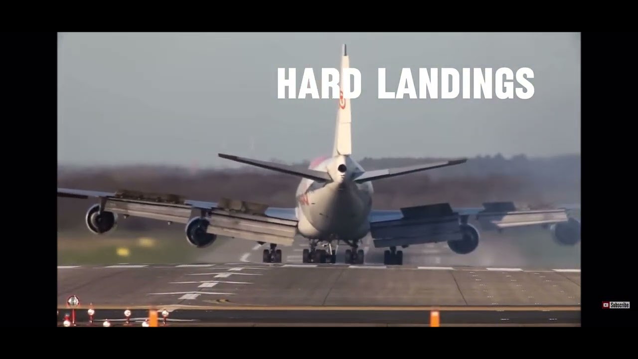 Hard landings vs Smooth landings! #aviation #airplane - YouTube