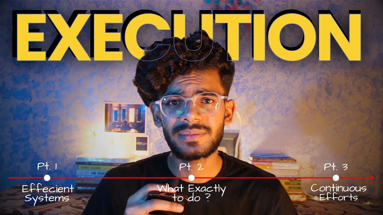 Ideas to Reality : Art of Execution🚀 || 3 steps to Productivity📈 ...