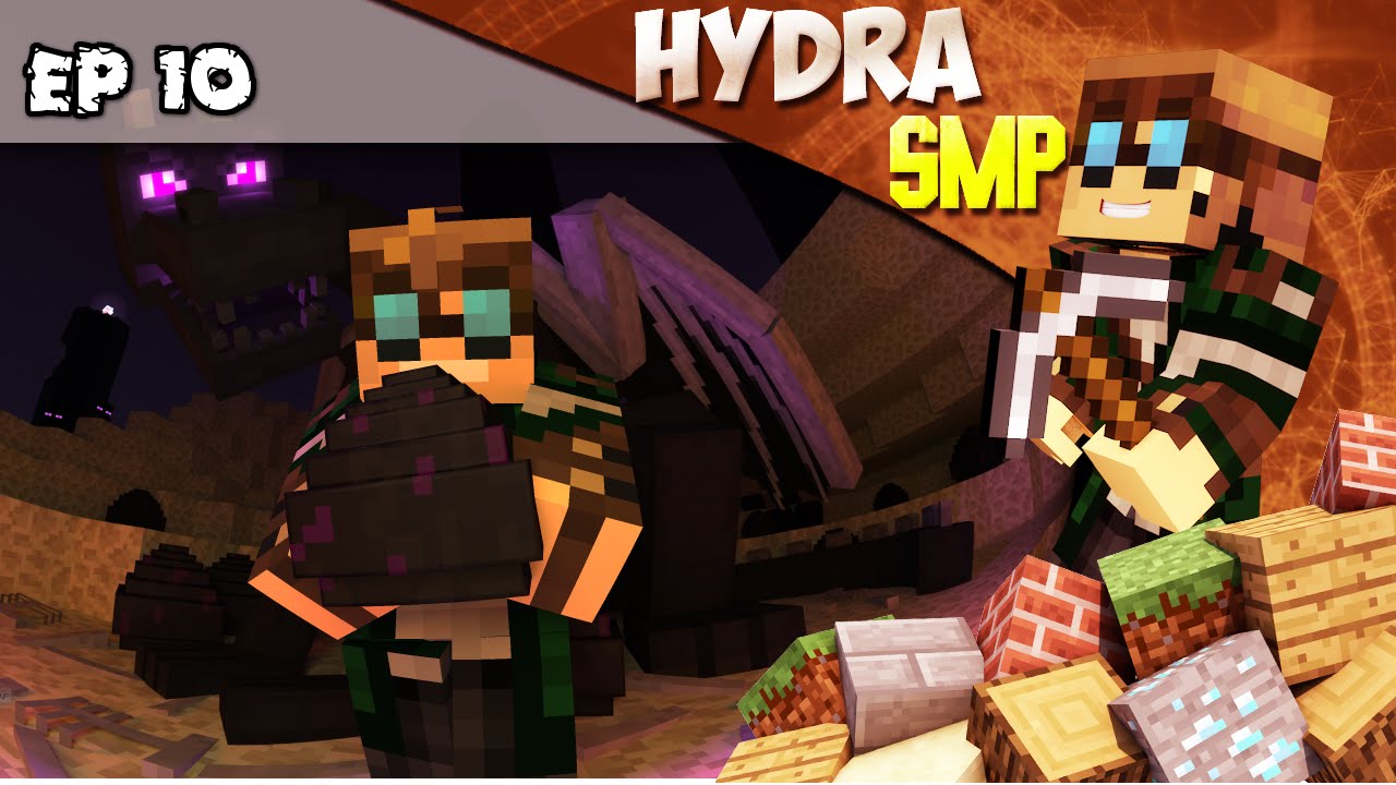 Minecraft Hydra Smp: Ep 10- EnderDragon Fight - YouTube