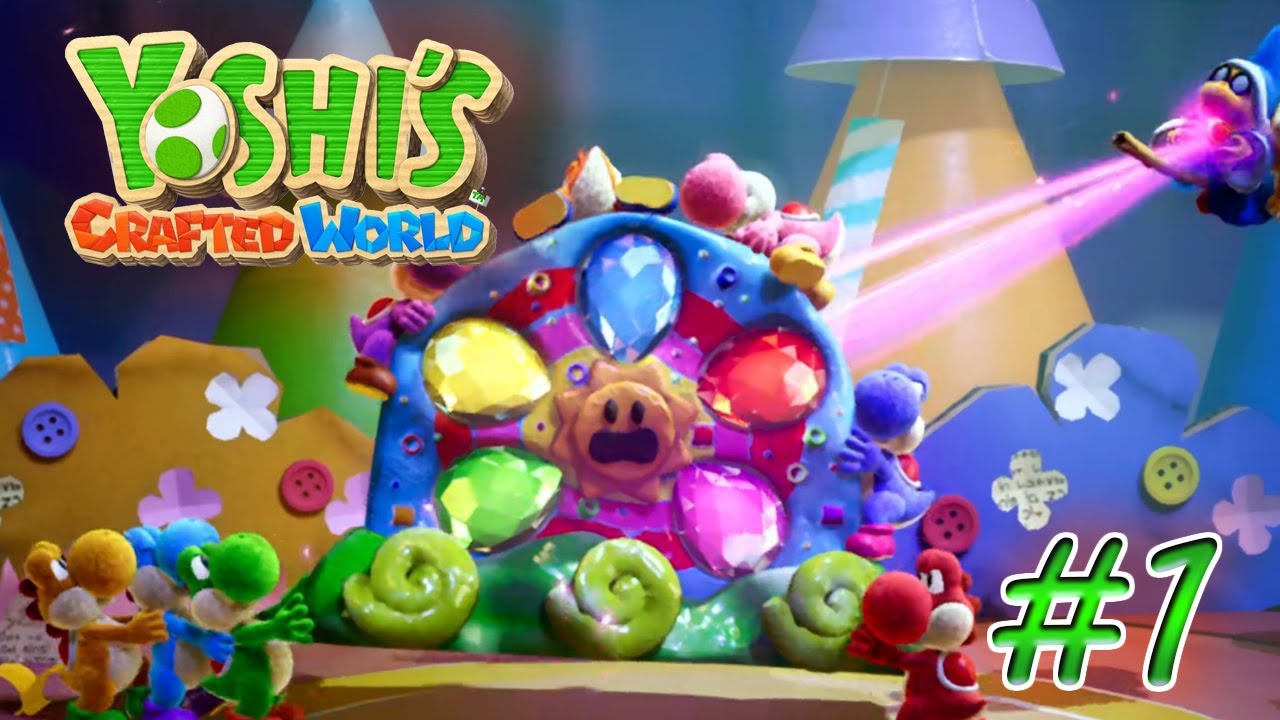 The Sundream Stone | Yoshi's Crafted World | Gameplay Part #1 - YouTube