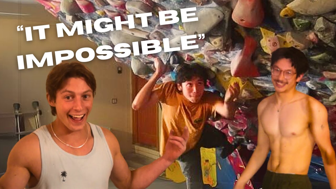 Pro Climber Drew Ruana’s Training Wall is Insane - YouTube