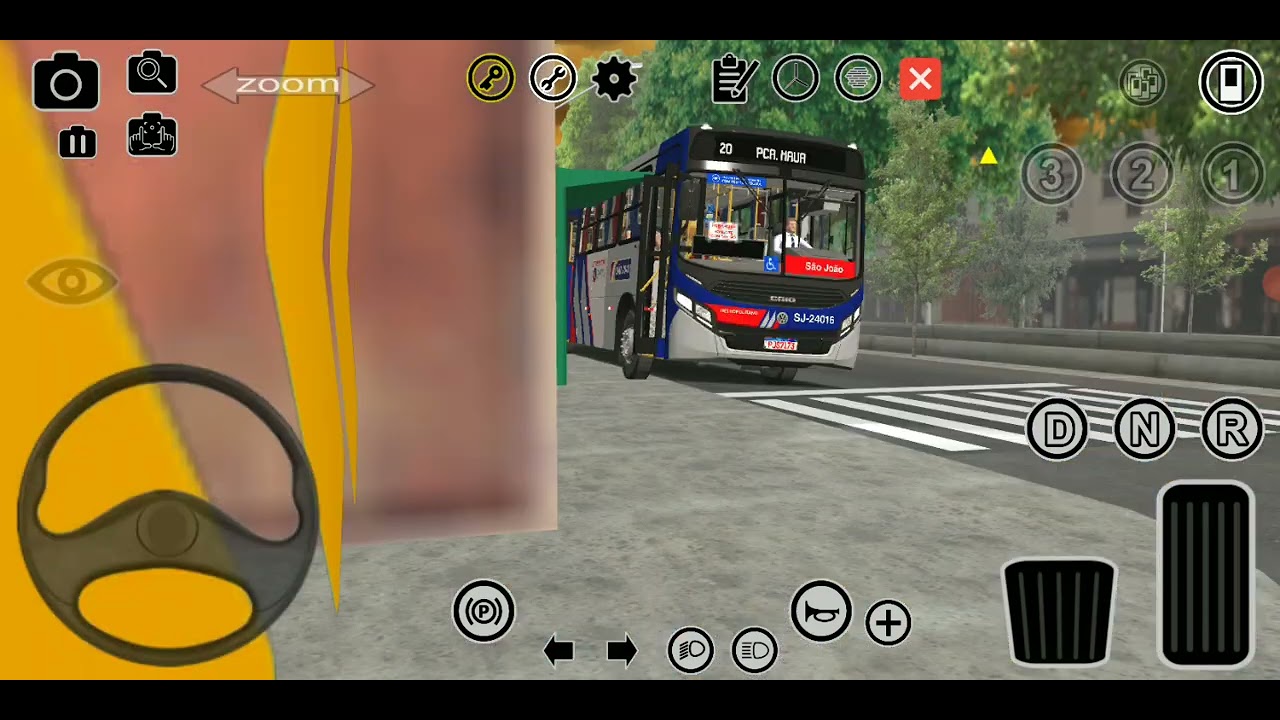 Protobus Santos Metropolitano Vida de Motorista #protonbussimulator ...