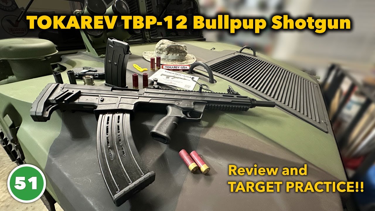 TOKAREV TBP 12 Bullpup Review and Test firing - YouTube