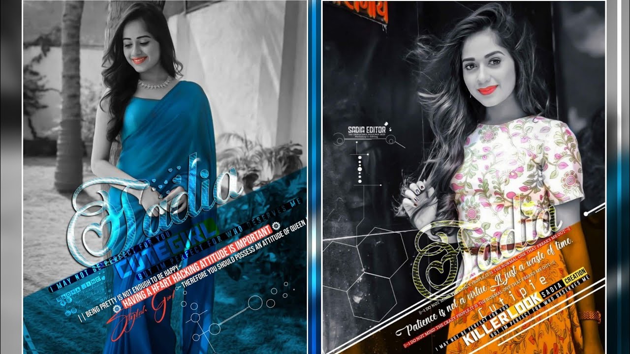 PicsArt Editing Tutorial In Urdu Hindi ||By Sadia Editx ft Umar Creation || - YouTube