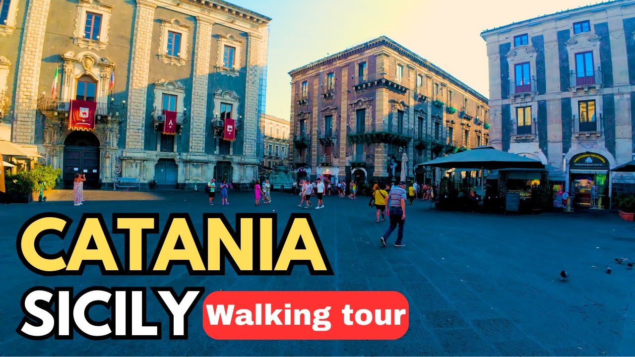 Walking Tour Catania, Sicily | Italy 4K | 2025 - YouTube