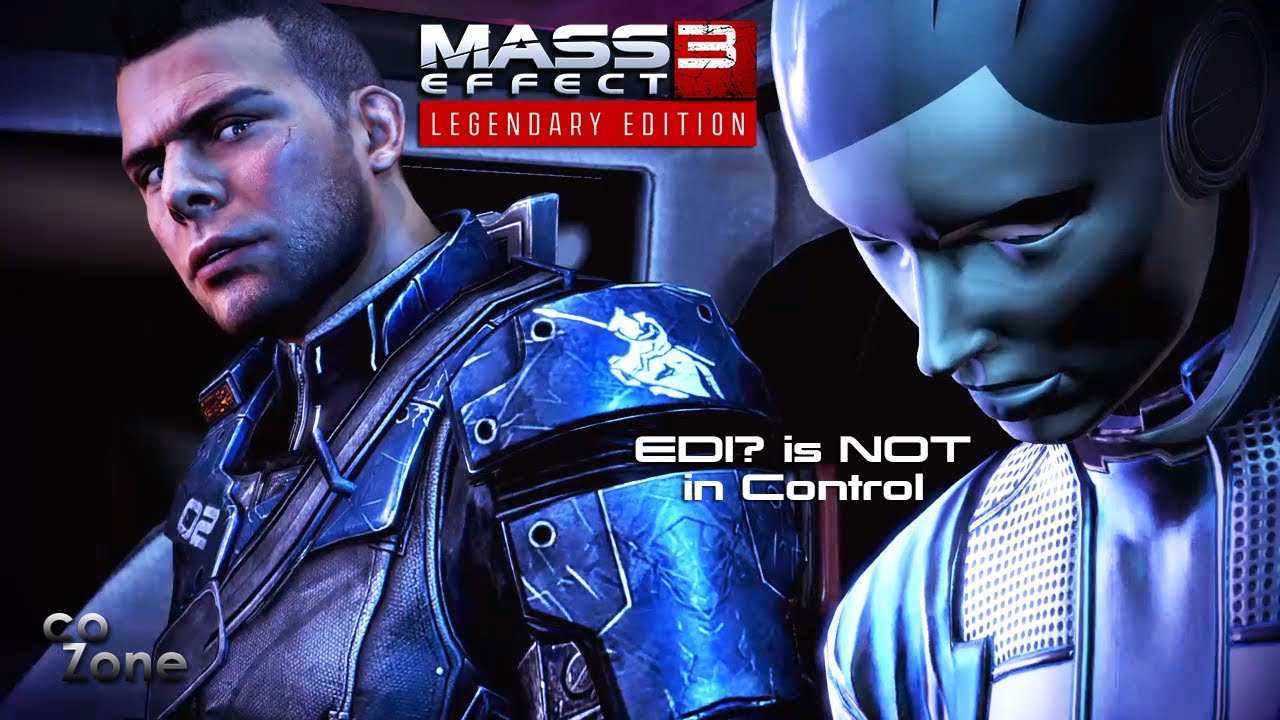 MASS EFFECT 3 LEGENDARY - EDI is NOT in Control - YouTube