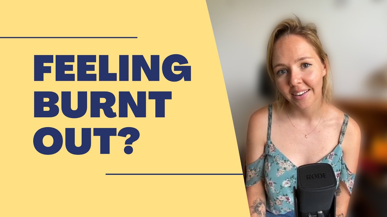 Are you feeling Burnt out? Maybe it's time to step back - YouTube