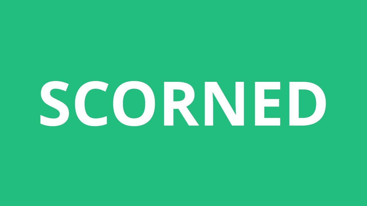 How To Pronounce Scorned - Pronunciation Academy - YouTube