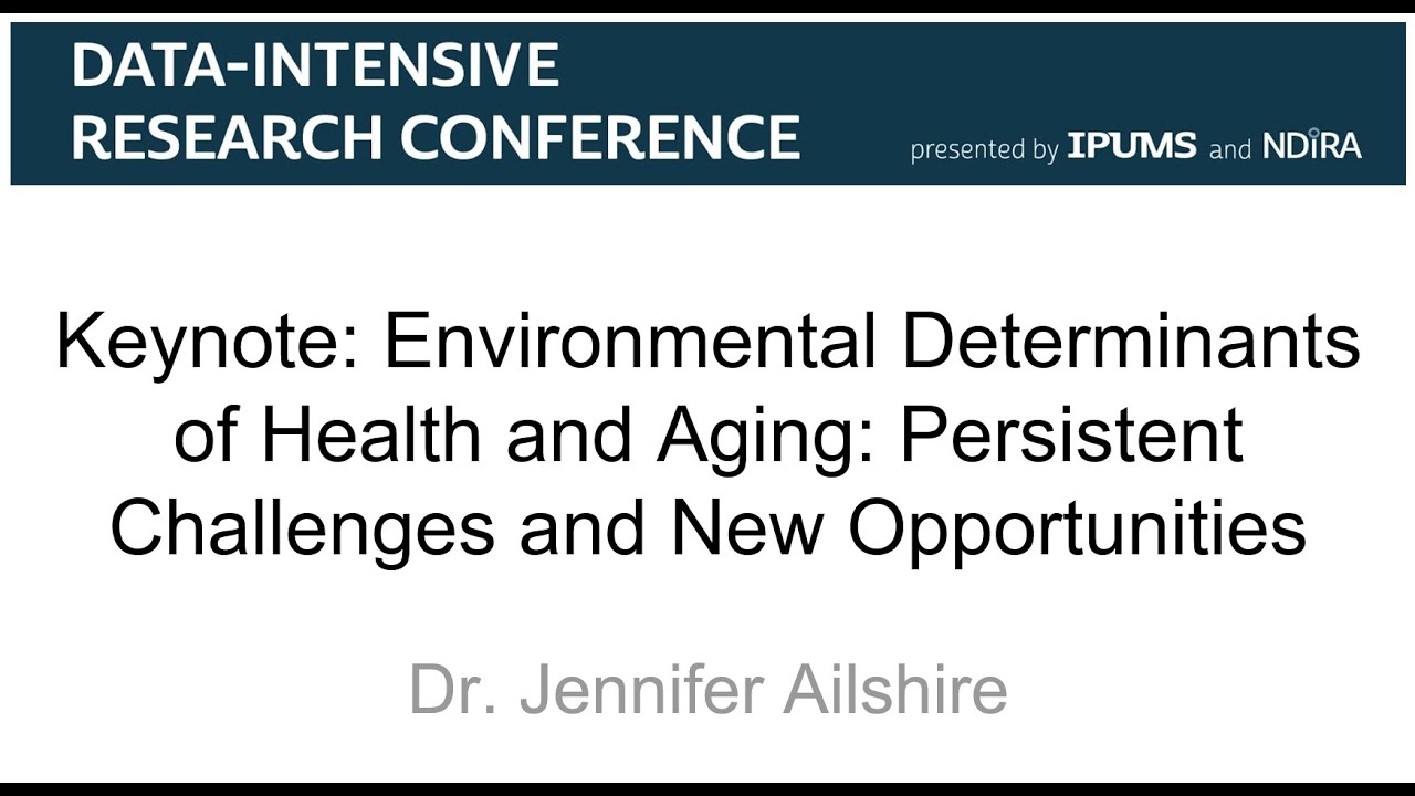 Environmental Determinants of Health and Aging: Persistent Challenges ...