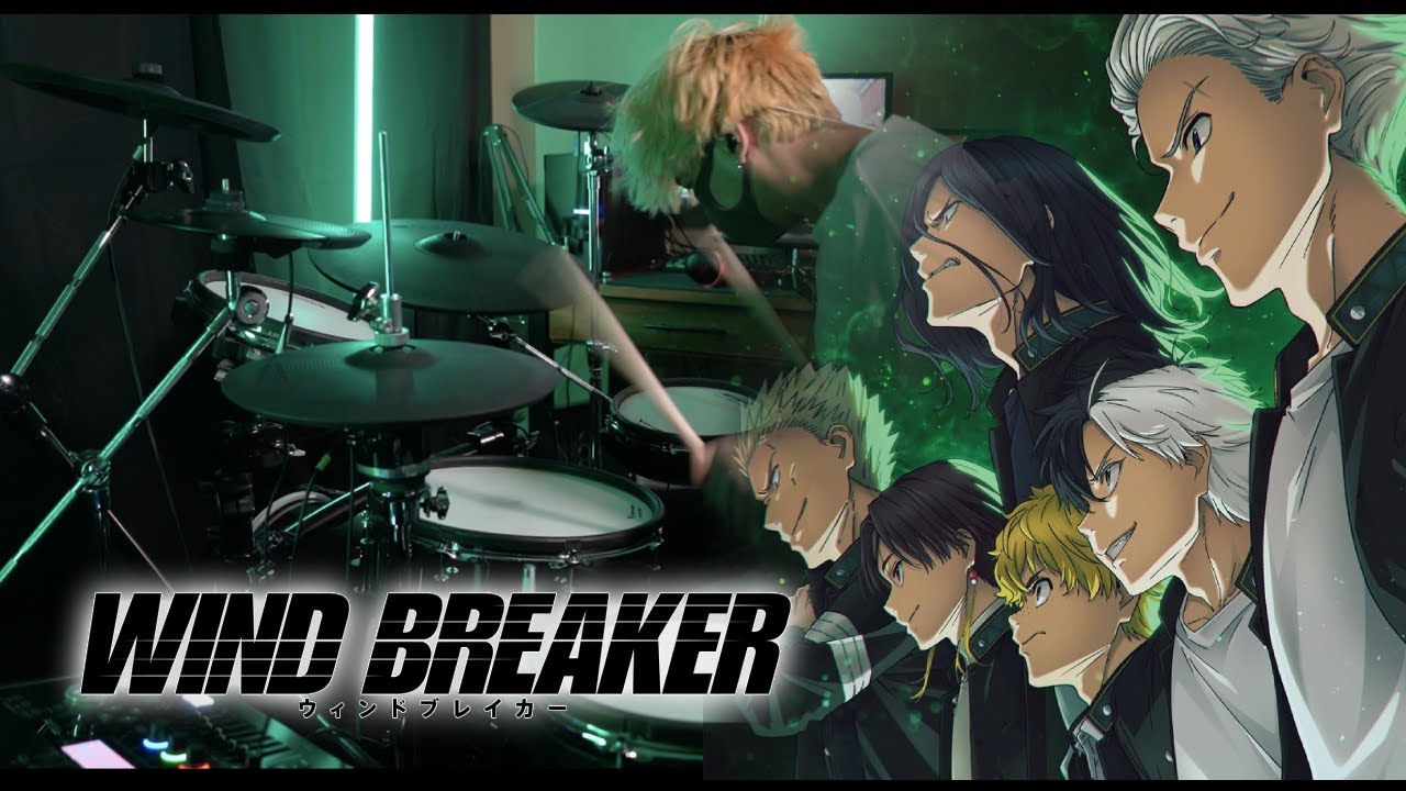 【Wind Breaker OP】絶対零度 (Absolute Zero) - natori【Drum Cover】 - YouTube