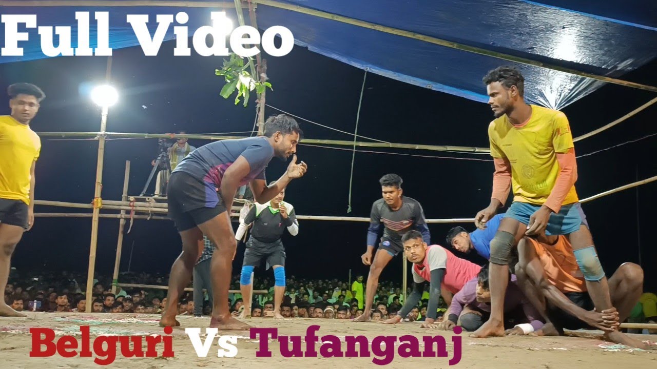 New Kabaddi Khela 2025 // Belguri Vs Tufanganj //Full Video // SR Traveller Vlogs / Goto Khela ...