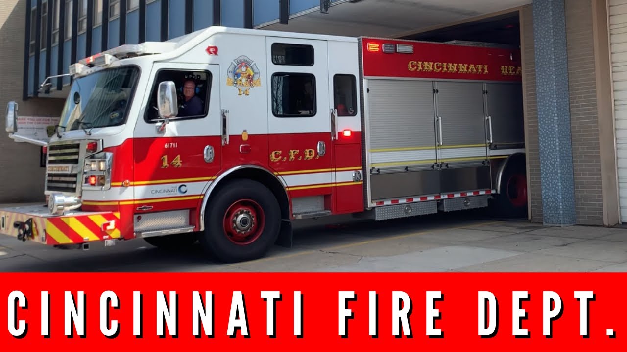 Cincinnati Rescue Back At The Station | Cincinnati Fire Department ...