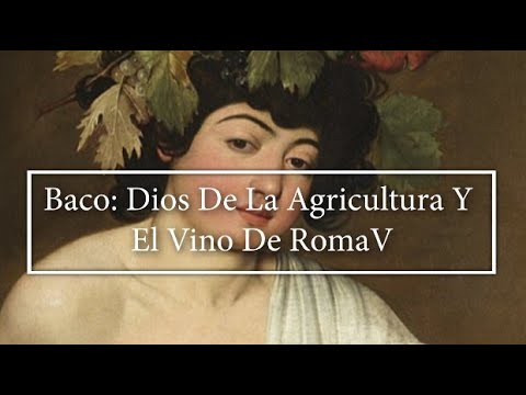 Baco: Dios De La Agricultura Y El Vino De Roma