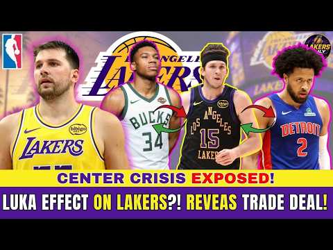 🚨 LAKERS TRADE CHAOS! LUKA, GIANNIS & REVEAS BLOCKBUSTER TRADES LOADING 😳🏀