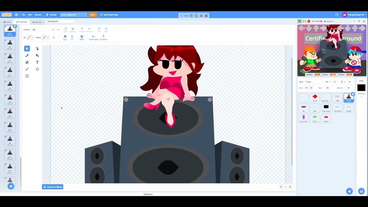 Devlog for FNF Scratch project 1 - YouTube