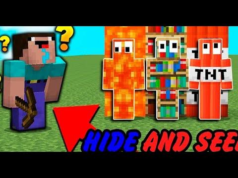 Hide and SEEK Minecraft Java Edution Gameplay #hideandseek - YouTube