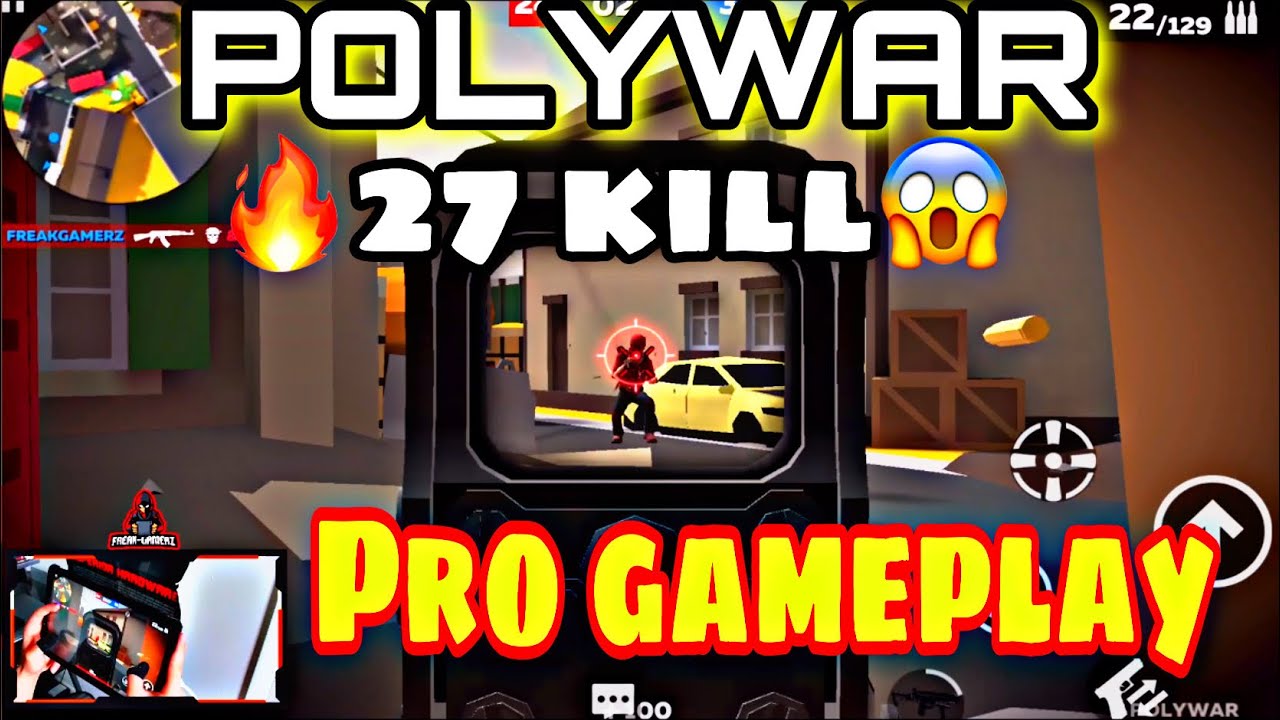 POLYWAR NEW UPDATE Gameplay// POLYWAR PRO PLAYER GAMEPLAY 27 KILLS ...