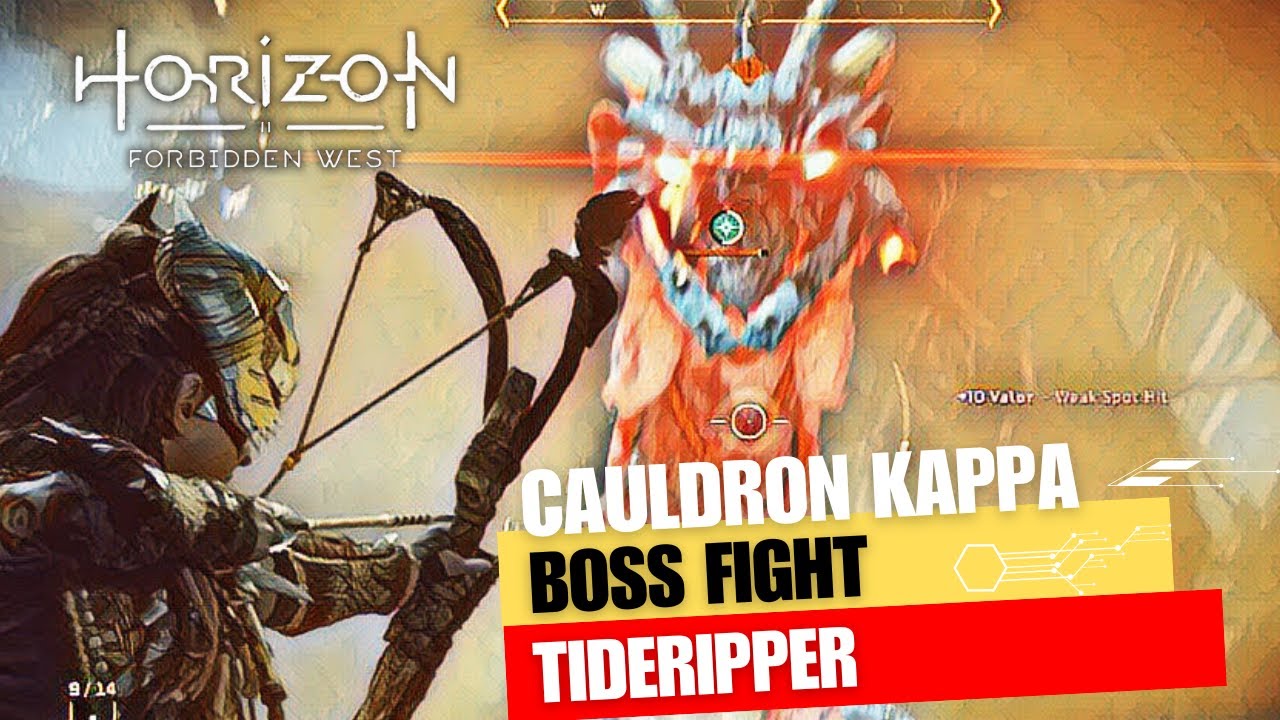 Horizon Forbidden West | Very Hard | Cauldron Kappa | Boss Fight ...