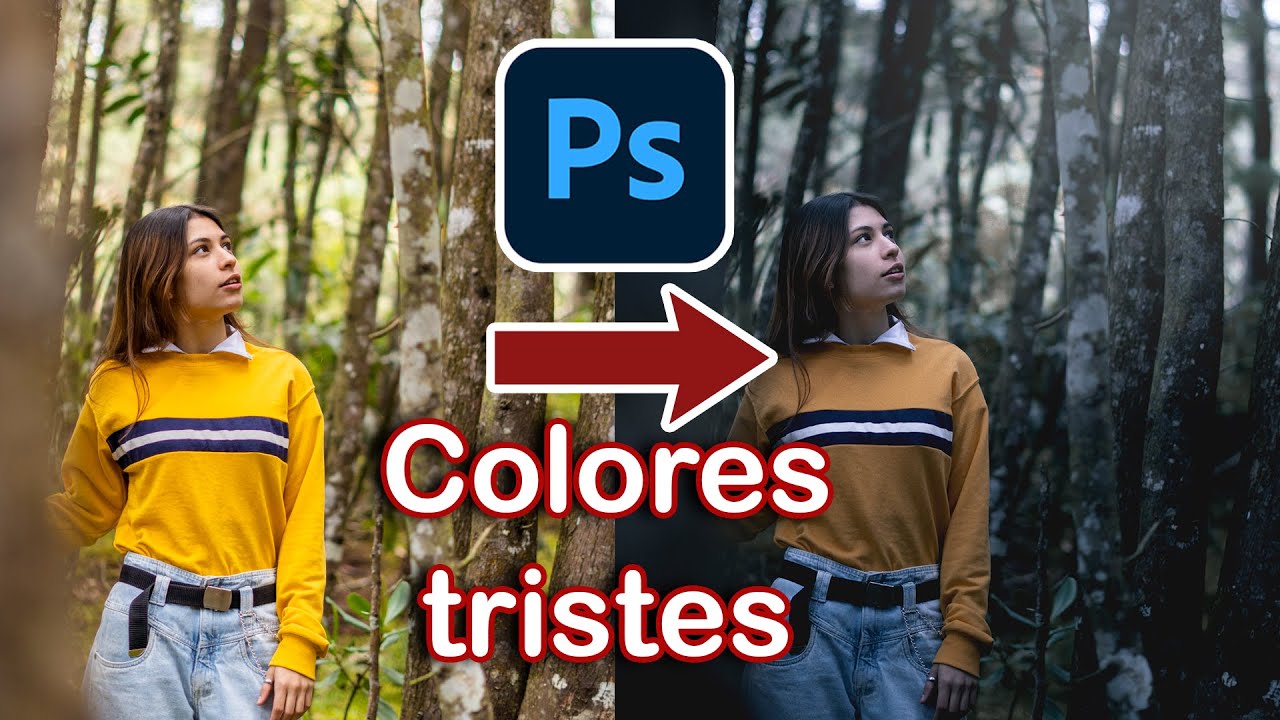 Como obtener COLORES TRISTES Y OSCUROS en tus fotos! - YouTube