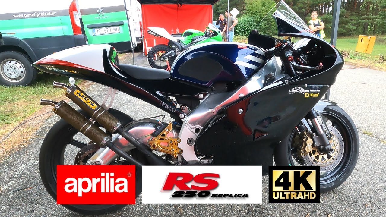 Aprilia RS 250 For Track Walkaround 4K Video - YouTube