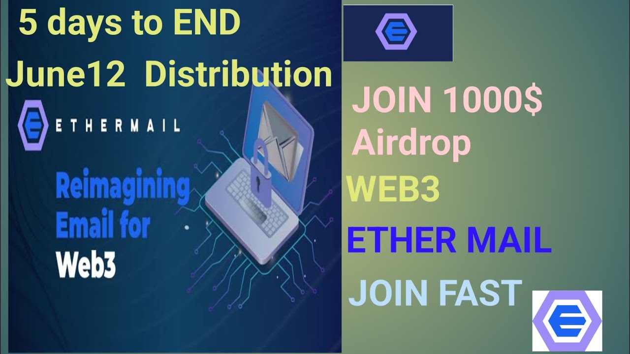 Chance to EARN 1000$ AIRDROP in ETHERMAIL 💰💌💲 - YouTube