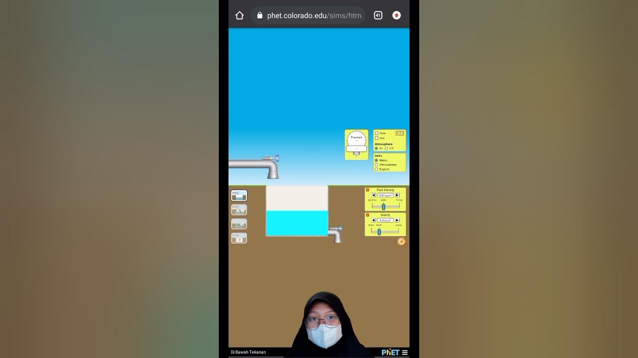 [Praktek Virtual] Simulation PhET | Fluid Pressure and Flow | Fisika ...