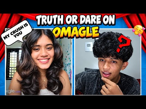 TRUTH or DARE with My Crush on Omegle Got Crazy 😂❤️#viral #trending #funny