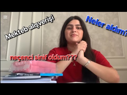 Mektebe qayıdış alışverişii🙈(Neler aldım?)#fyp #mektebalışverişi #viral #keşfetedüş 